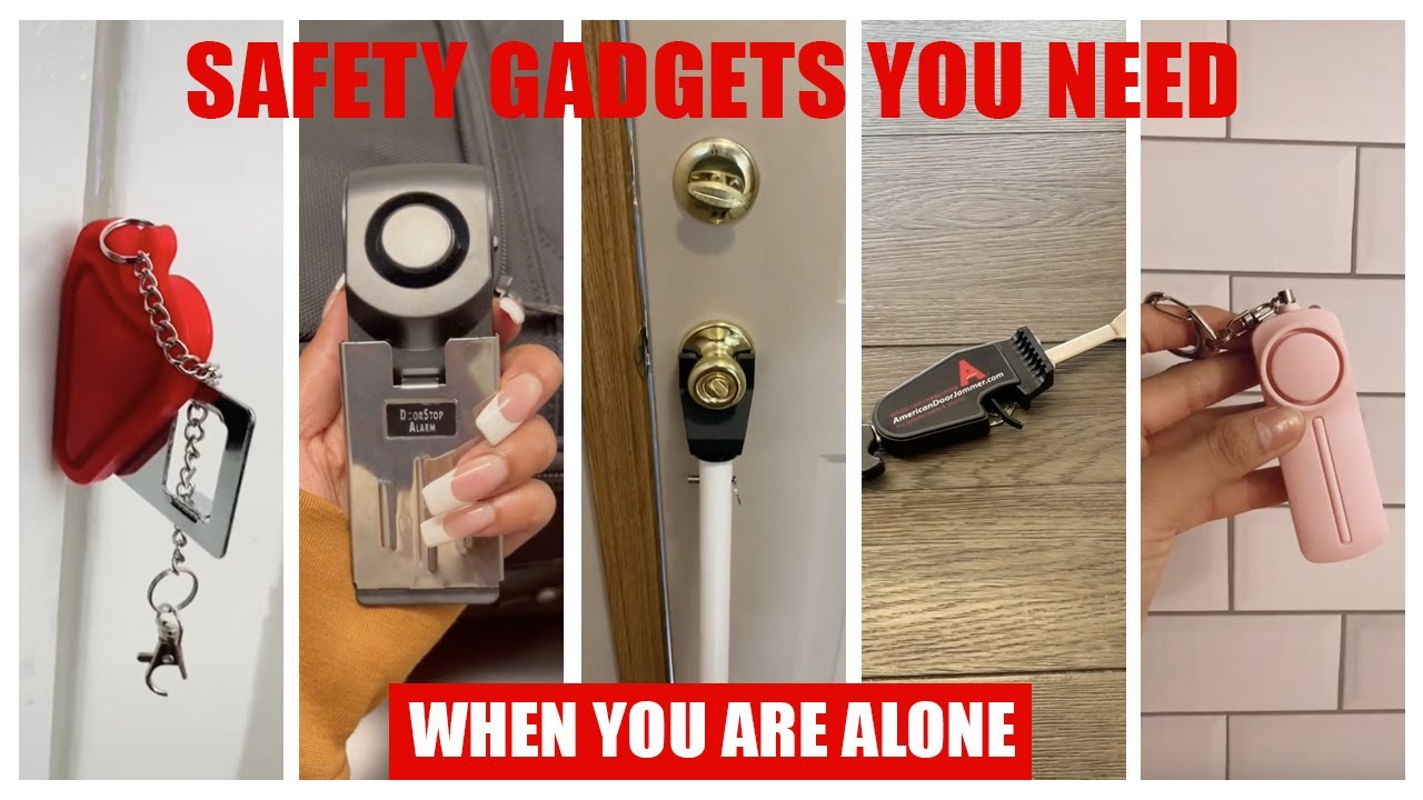 SELF DEFENSE TOOL EVERY GIRL NEEDS 😳 Safety Gadgets You Need When You ...