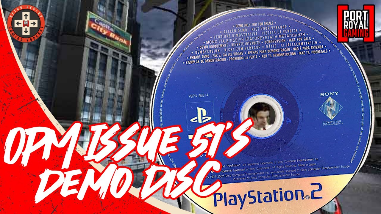OPM Issue 51's PS2 Demo Disc on Retro Replay - YouTube