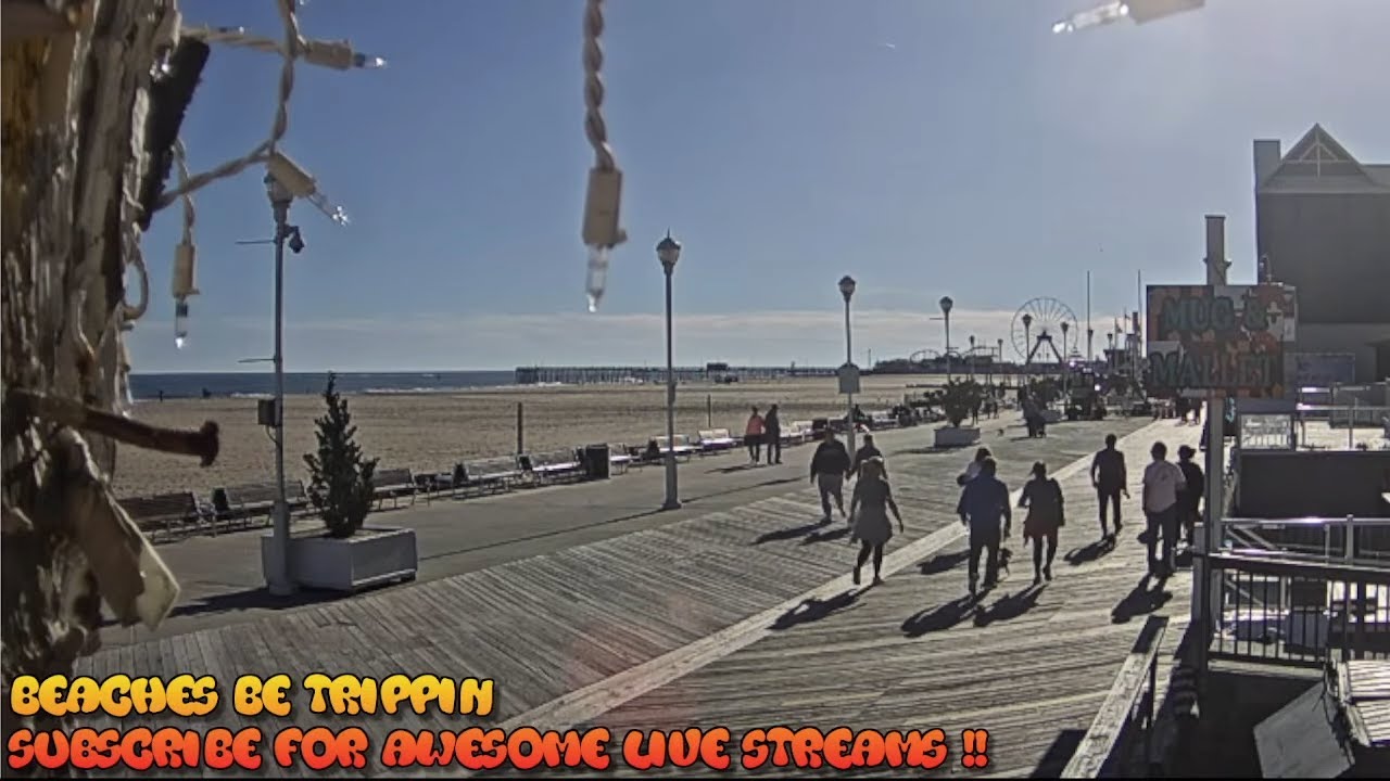 Ocean City, MD Boardwalk Cam - Maryland beach live webcam - ocean city ...