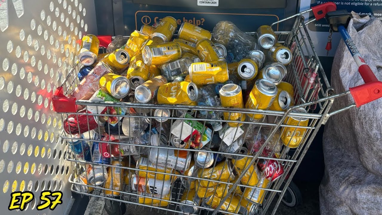 Depositing 10c cans and bottles | Ep 57 - YouTube
