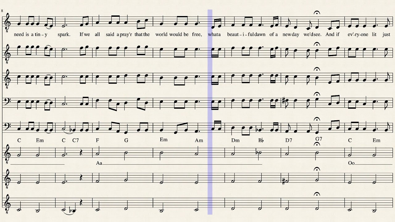 One Little Candle score by George Mysels & J. Maloy Roach - YouTube