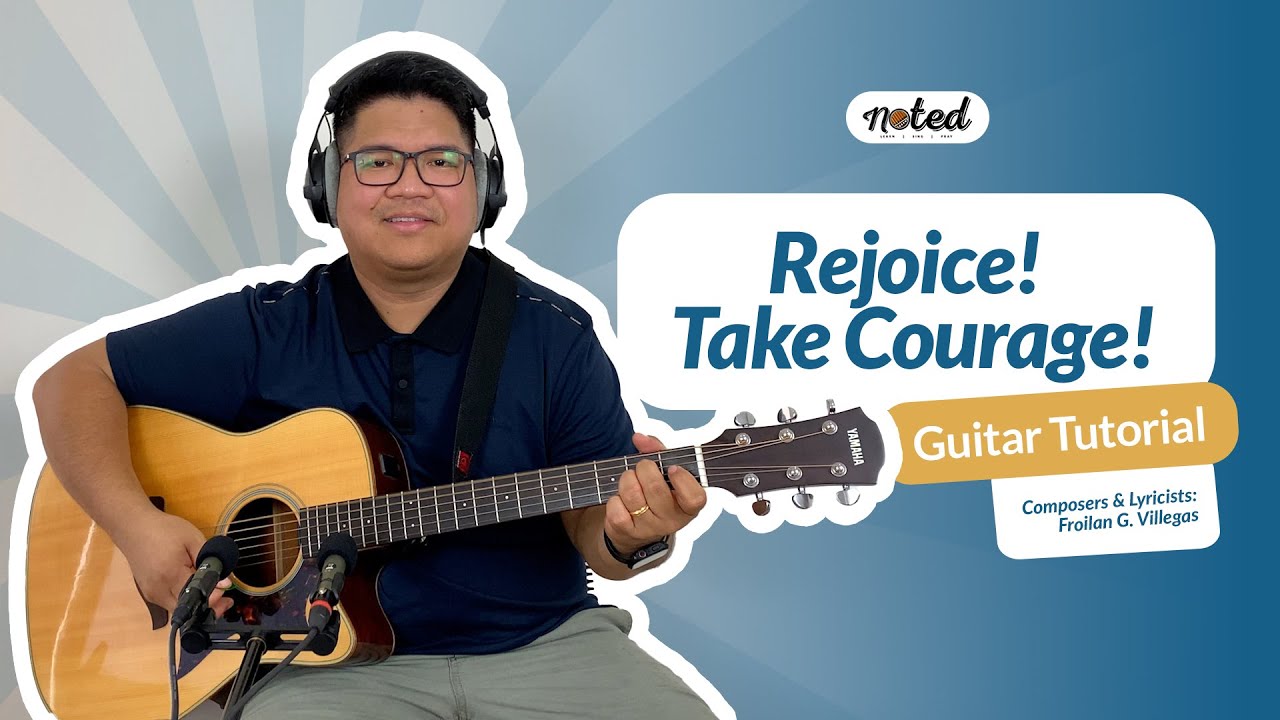 Rejoice! Take Courage! | CFC Theme Song 2025 Guitar Chords Tutorial ...