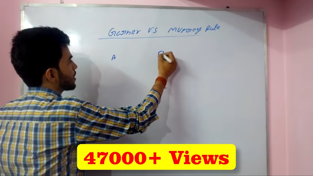 Dissolution(Garner v/s Murray rule)| B.com | CA CS CMA Foundation - YouTube