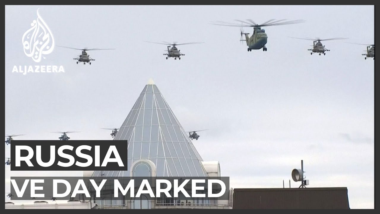 Russia scales down VE Day commemoration amid pandemic - YouTube