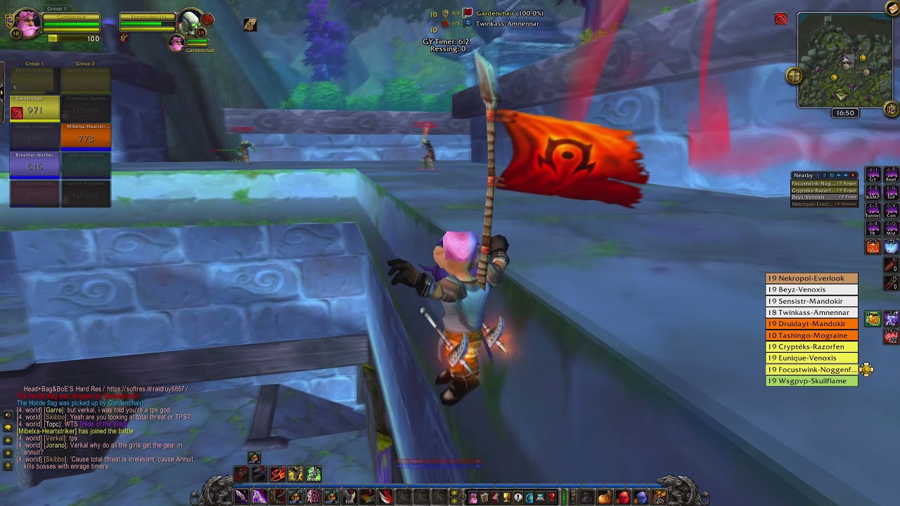 level 16 rogue fc'ing, chop up from 1 hour game (2 v 6) - YouTube