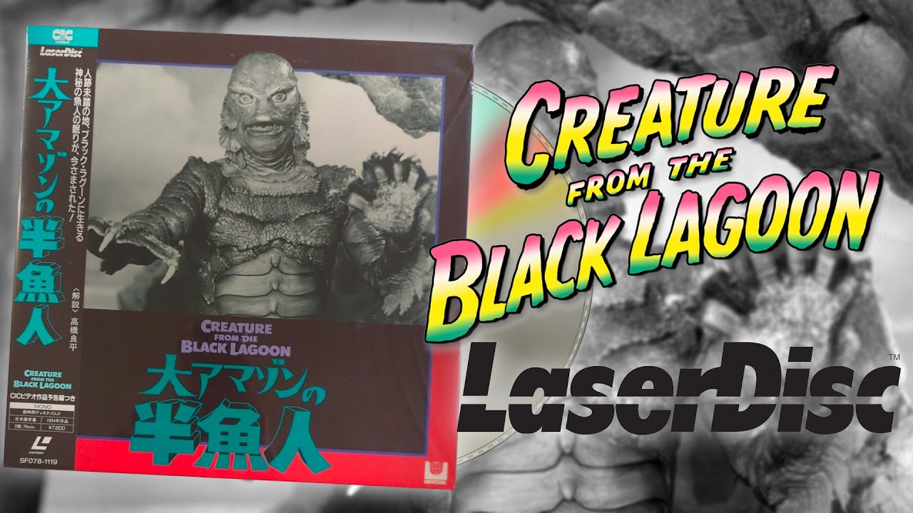 Creature From The Black Lagoon LaserDisc (Japanese Edition) - YouTube