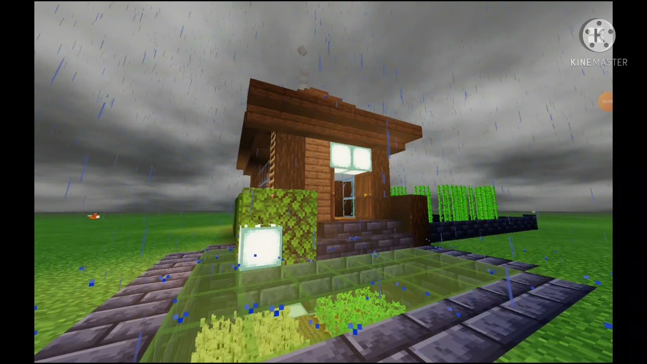 Minecraft House with shader - YouTube