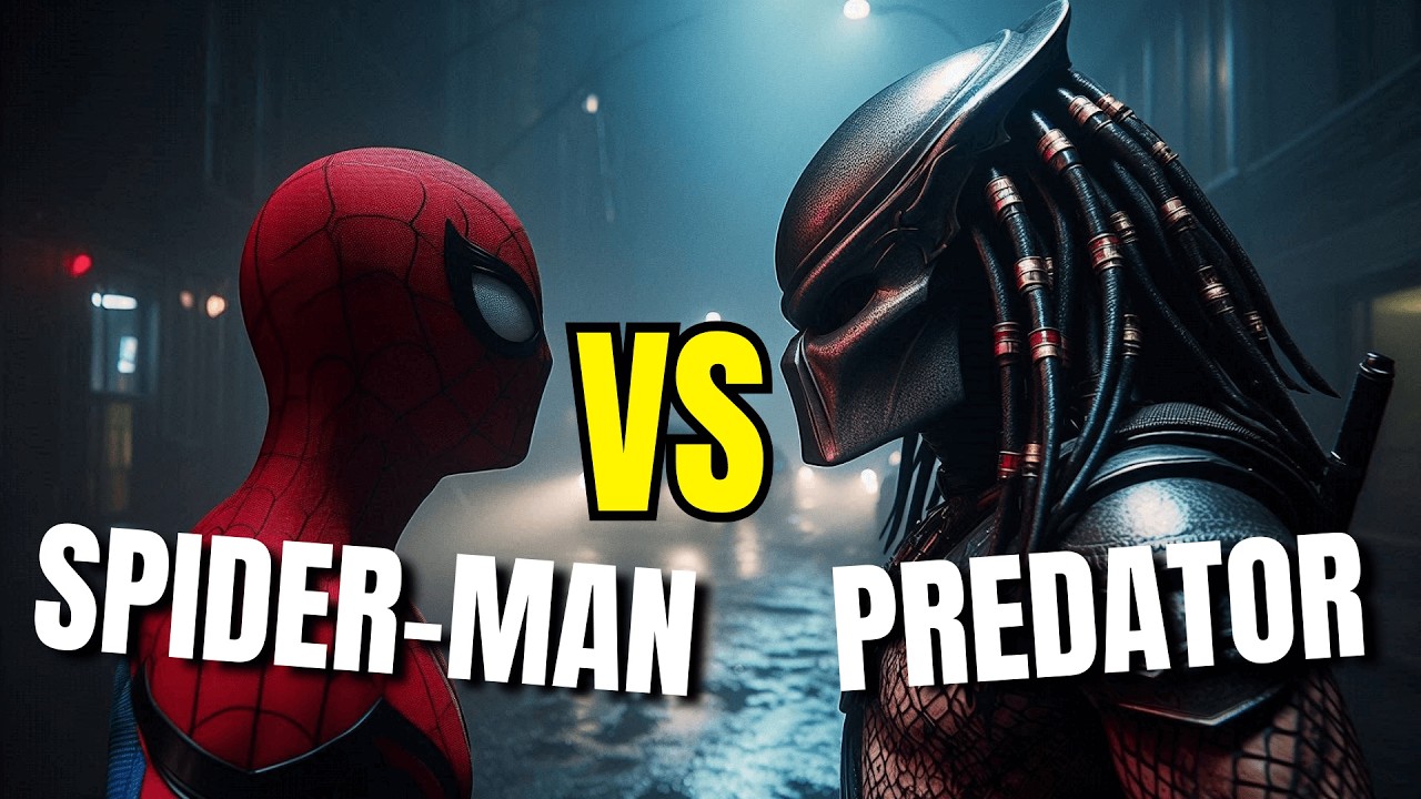 Spider-Man vs. Predator: Hunter in the Woods - YouTube