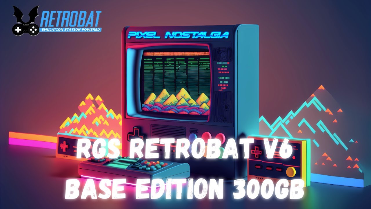 RGS RetroBat v6 Base Edition 300GB - YouTube