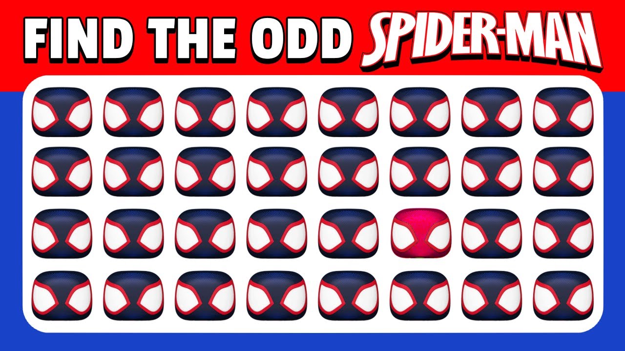 Find the ODD One Out! Spider-Man: Across the Spider-Verse | Superhero ...