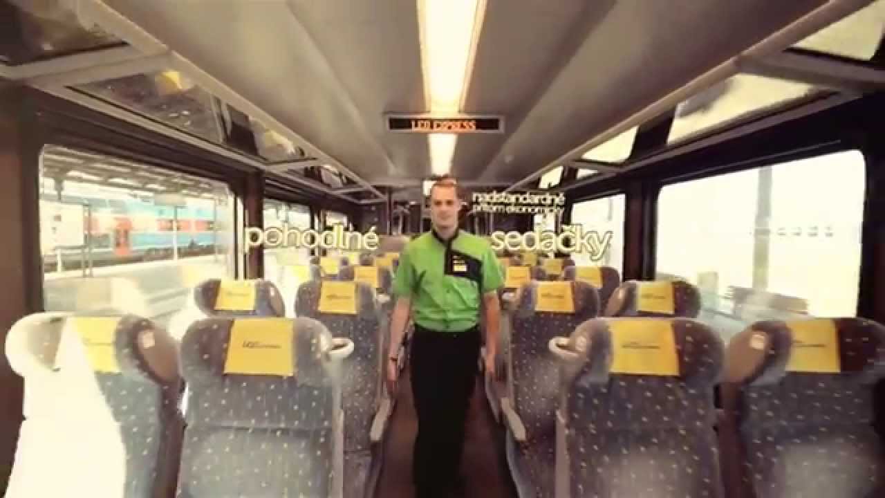 Cestovní třídy vlaků LEO Express - YouTube
