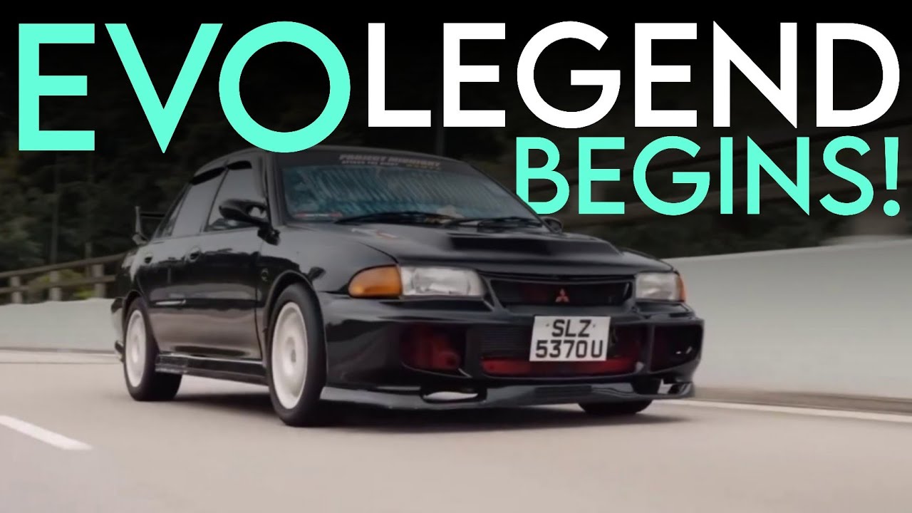 The 1992 Mitsubishi Evo I, 2, 3 : Rally Legend! - YouTube