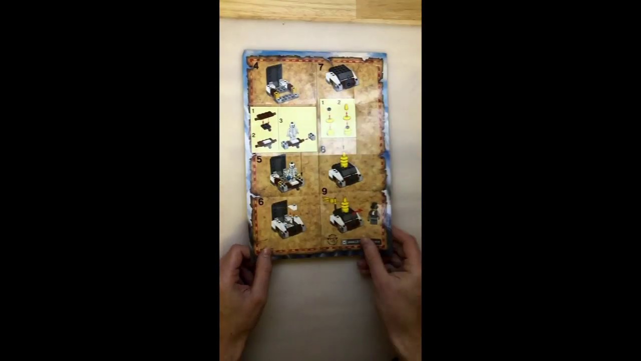 LEGO 7409- Secret of the Tomb - Speed build - YouTube