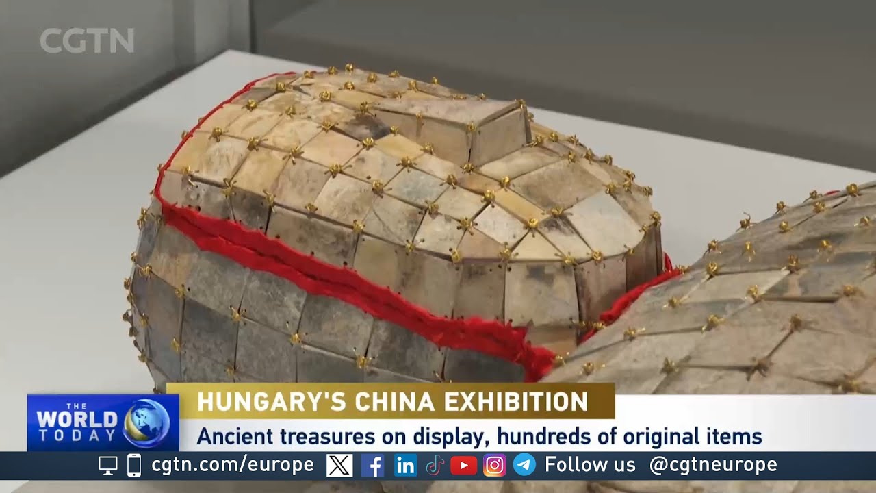 Hundreds of ancient Chinese treasures on display in Hungary - YouTube