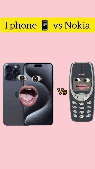 Nokia vs iphone😂🔥 | #shorts #thetharpuns Thethar Puns - YouTube