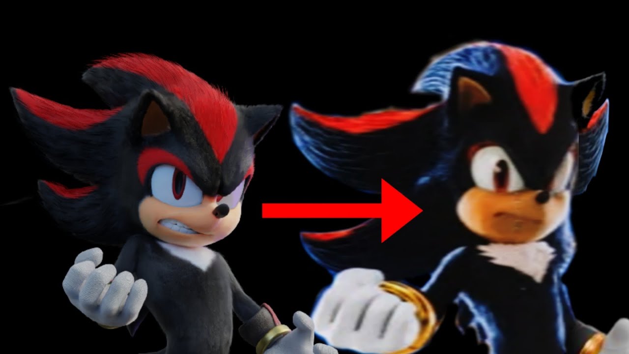 Movie Shadow: Old Design to New Design #SonicMovie3 - YouTube