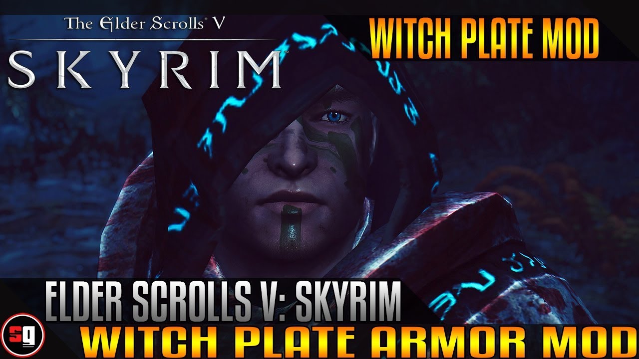 The Elder Scrolls V: Skyrim - Witch Plate Armor Mod - YouTube