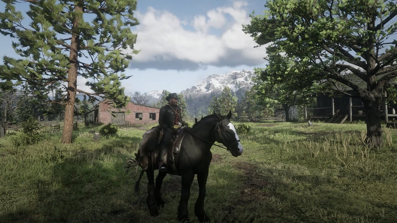 RDR2 | Exploring Downes Ranch for secret loot - YouTube