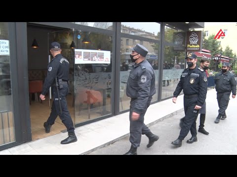 Bakıda karantin qaydaları ilə bağlı reyd keçirildi - ƏMƏL ETMƏYƏNLƏR CƏRİMƏLƏNDİ