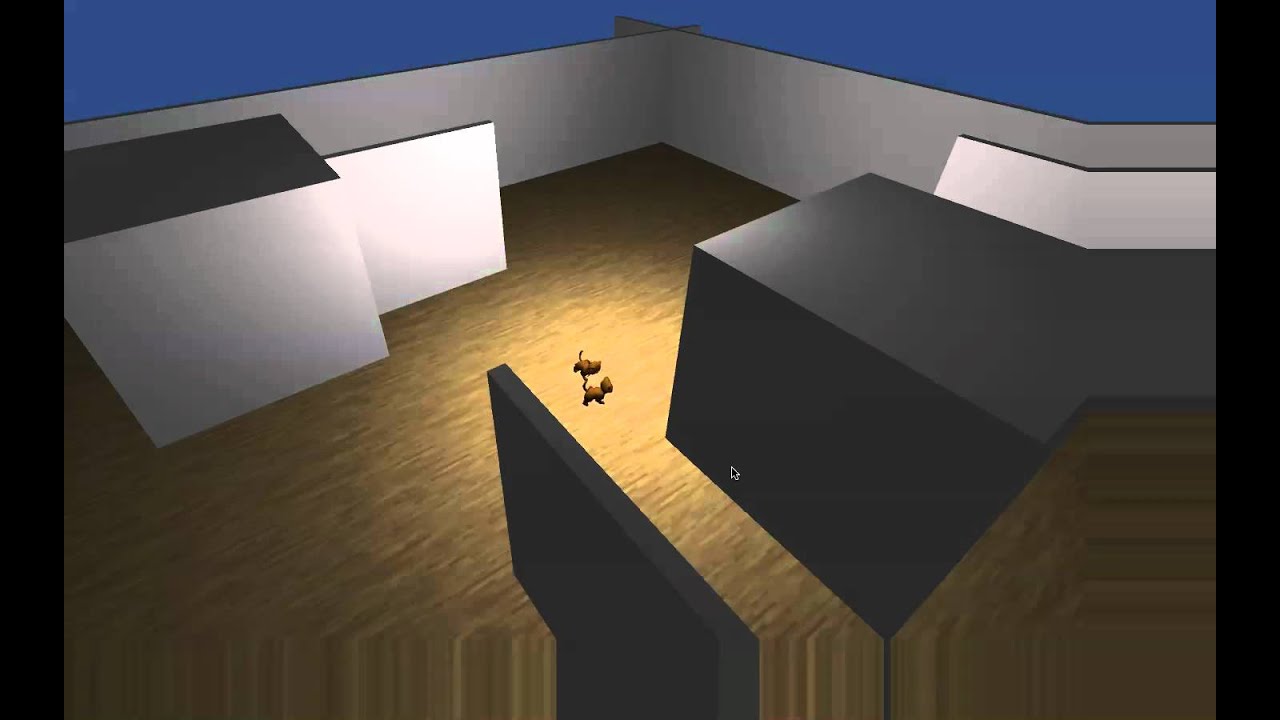 Unity, testing 2 steering - YouTube