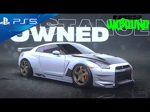 Need for Speed Unbound (PS5) Car Customization Gameplay | Nissan GT-R ...