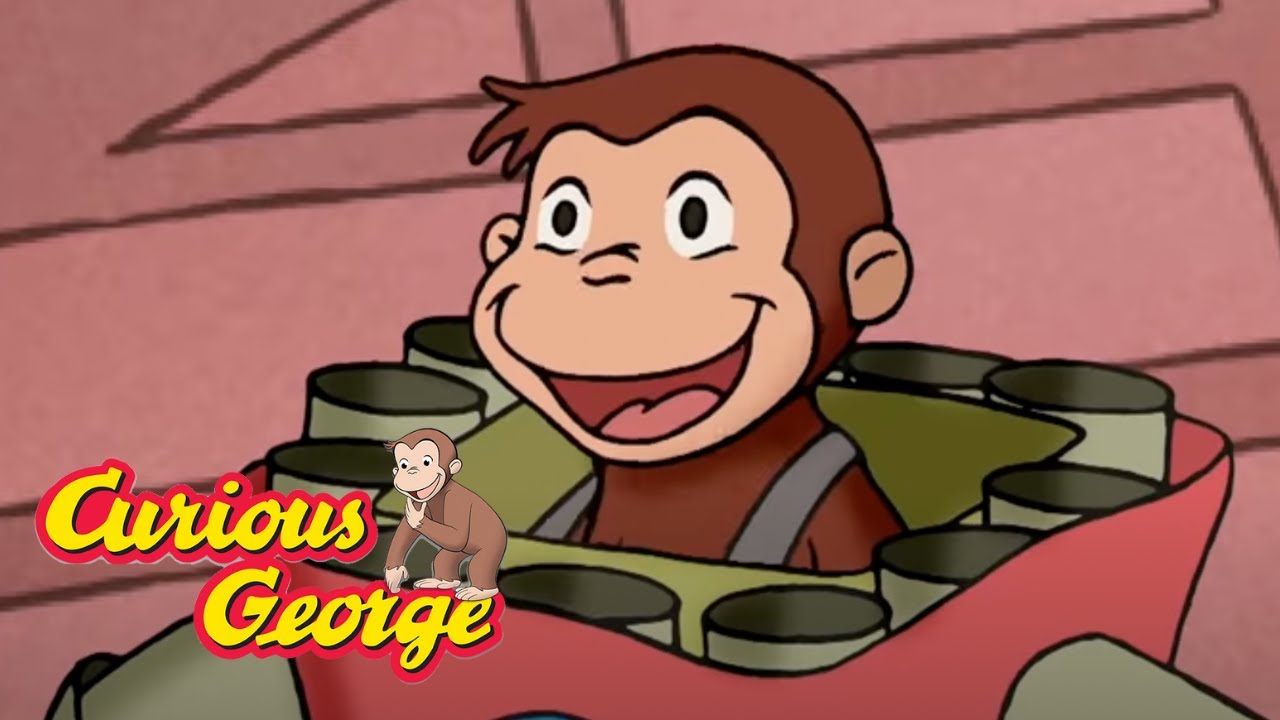 Curious George 🐵George's Curious Dragon Dance 🐵Kids Cartoon🐵Kids Movies ...