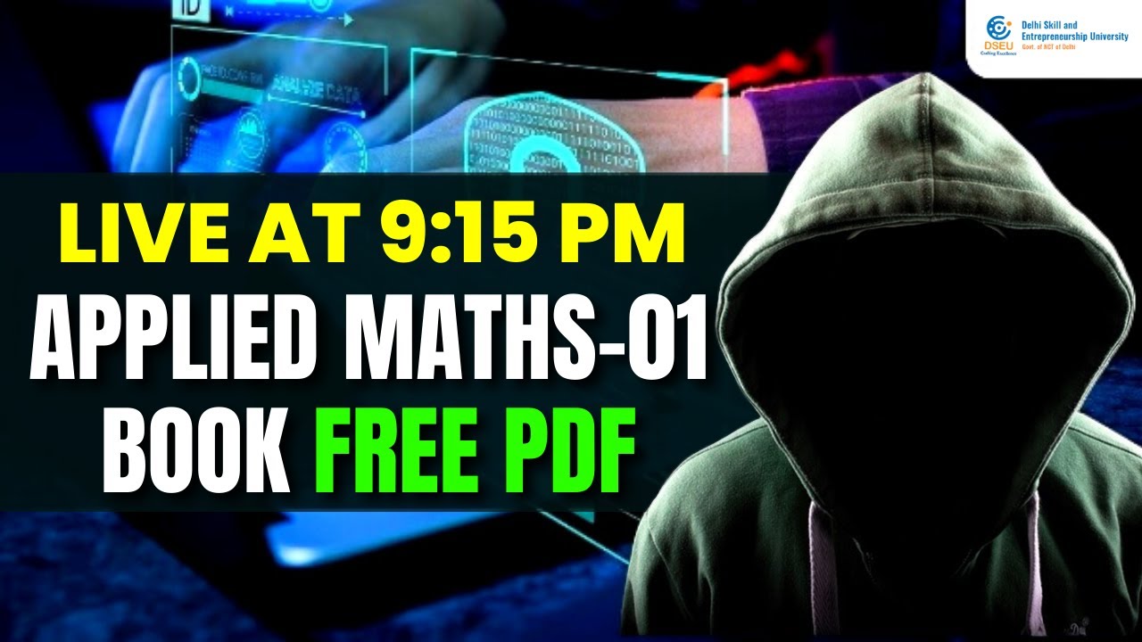 HOW TO DOWNLOAD APPLIED MATHS-01 BOOK PDF FOR DIPLOMA POLYTECHNIC ...