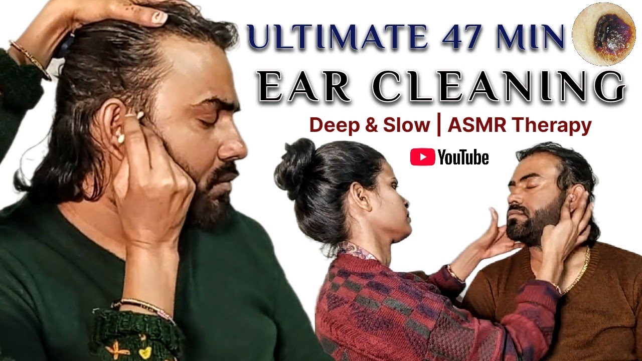 Ultimate 47 Min Ear Cleaning | Deep & Slow ASMR Therapy for Sleep ...