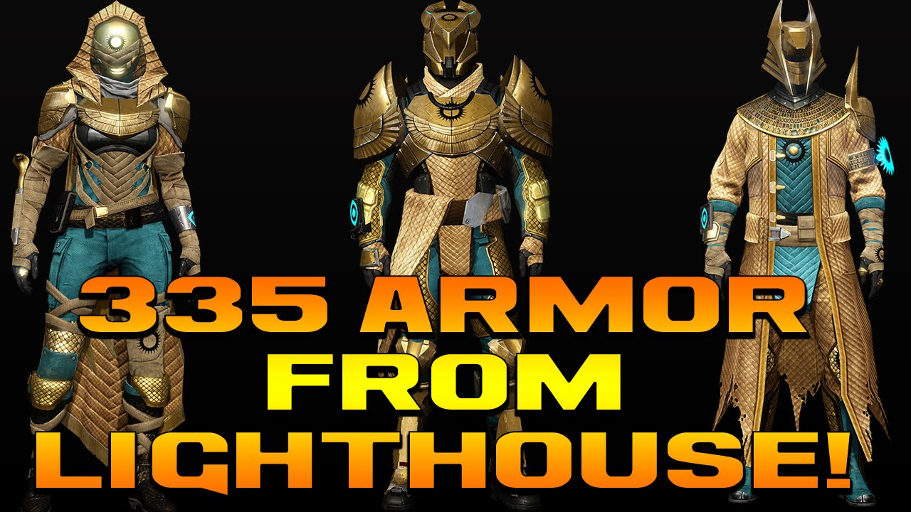 Destiny - 335 NEW Trials of Osiris Armor & Lighthouse Armor Drops ...