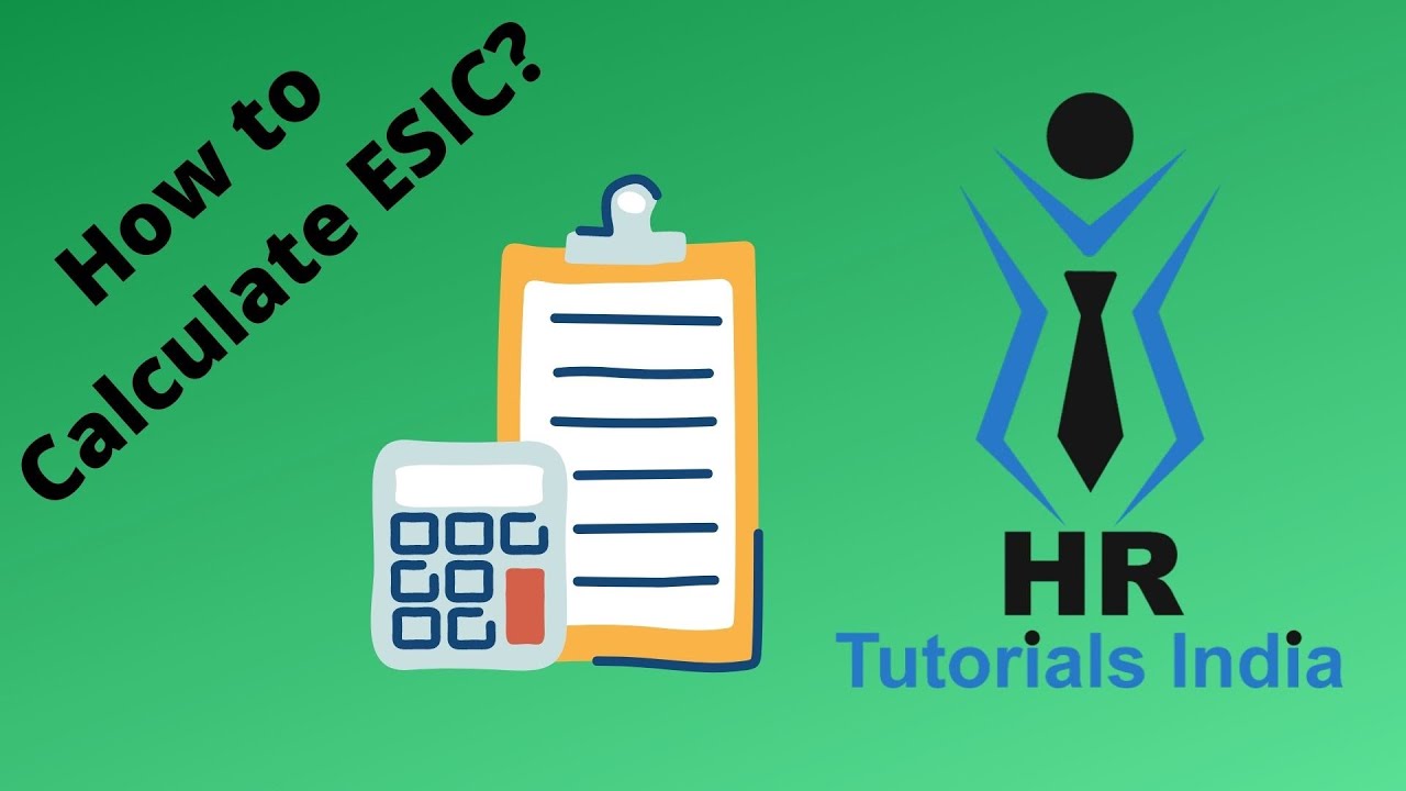 How To Calculate ESI? || How ESI Is Calculated? || HR Tutorials India ...