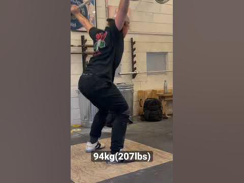 94kg/207lb Snatch - YouTube