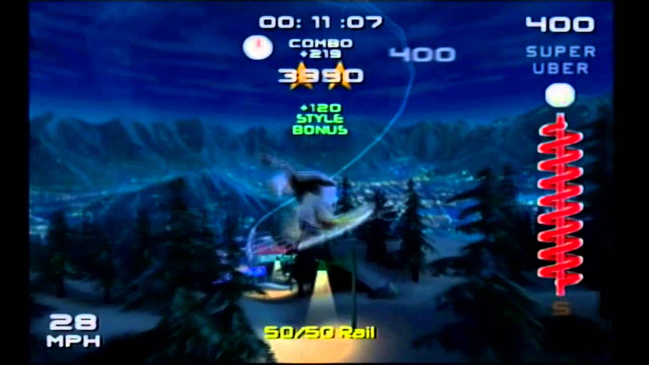 SSX 3: Peak 1 Race (With Glitches) in 0:53 [WR] - YouTube