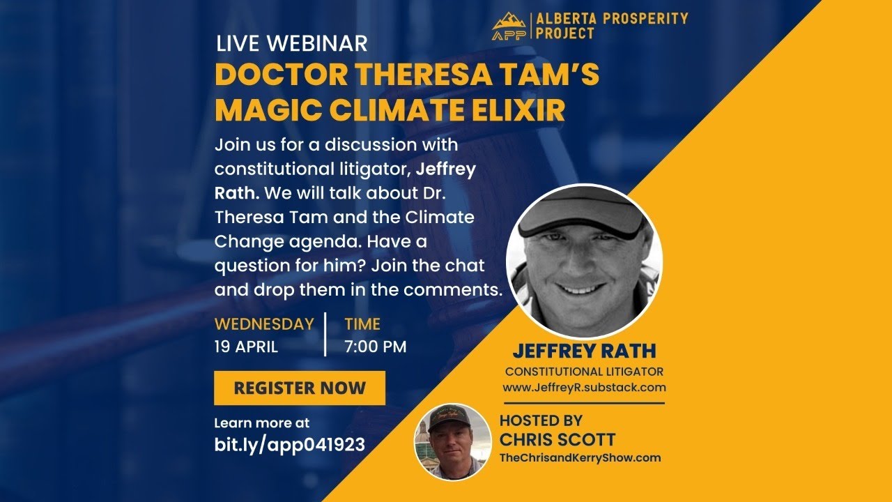 APP Webinar - Dr. Theresa Tam's Magic Climate Elixir with Jeffrey Rath ...