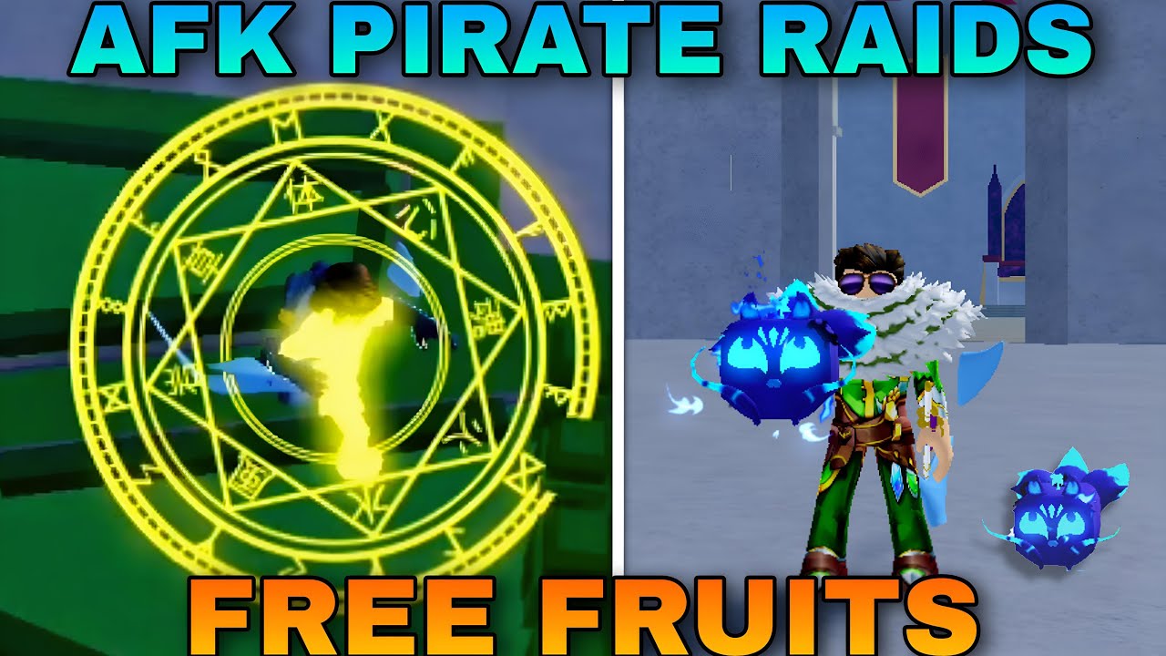 How To AFK Farm Pirate Raids | Fast And Easy Method | Blox Fruits 2024 ...
