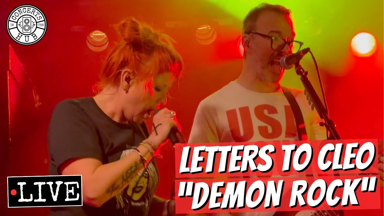 Letters to Cleo "Demon Rock" LIVE - YouTube