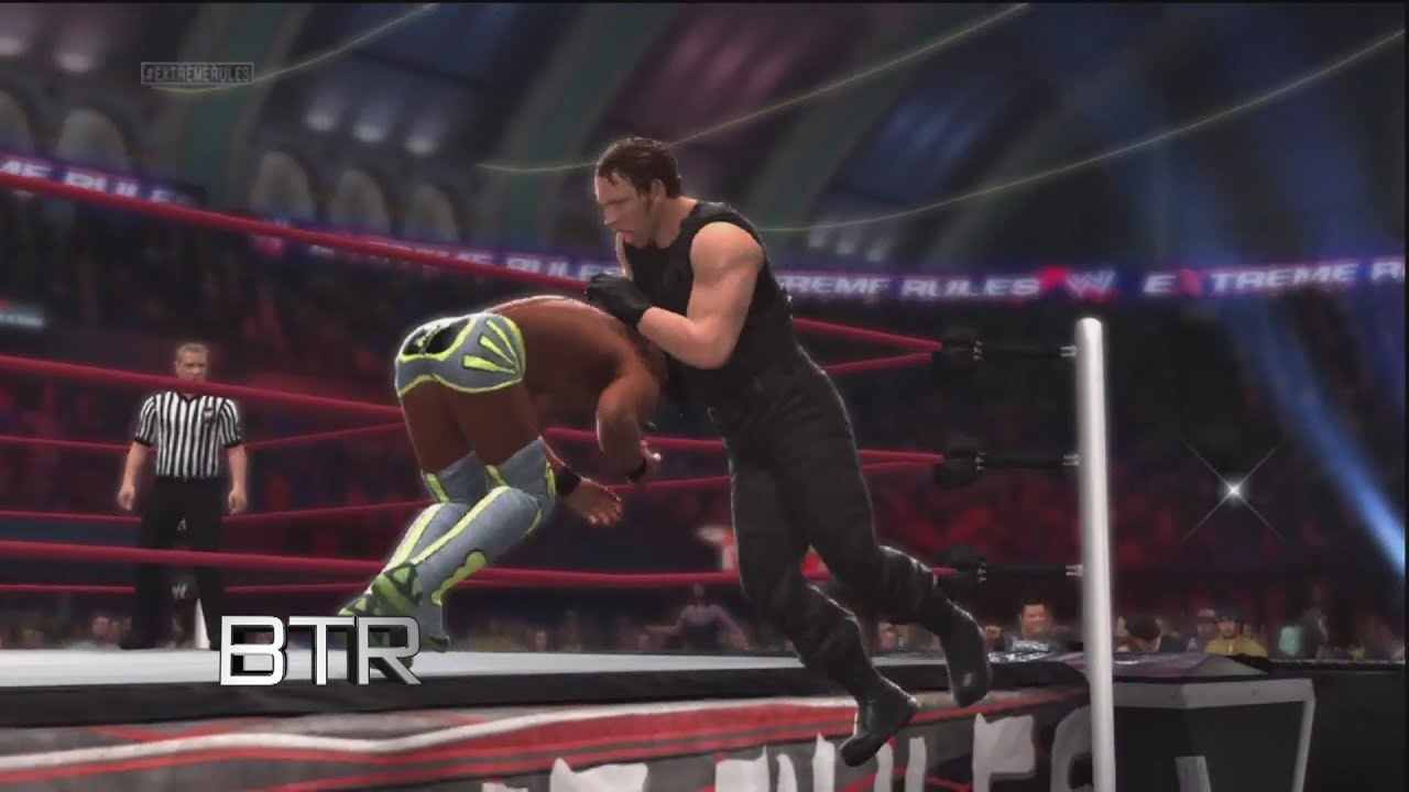 WWE 2K14 How To Do a Apron DDT OMG Moment Finisher - YouTube