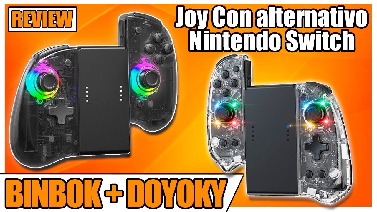 Review JoyCon BINBOK/DOYOKY: controle alternativo para Nintendo Switch ...