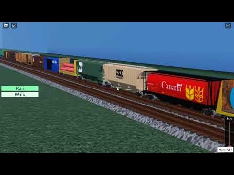 Ro Scale Railfanning, CSX CSX Manifest Train - YouTube