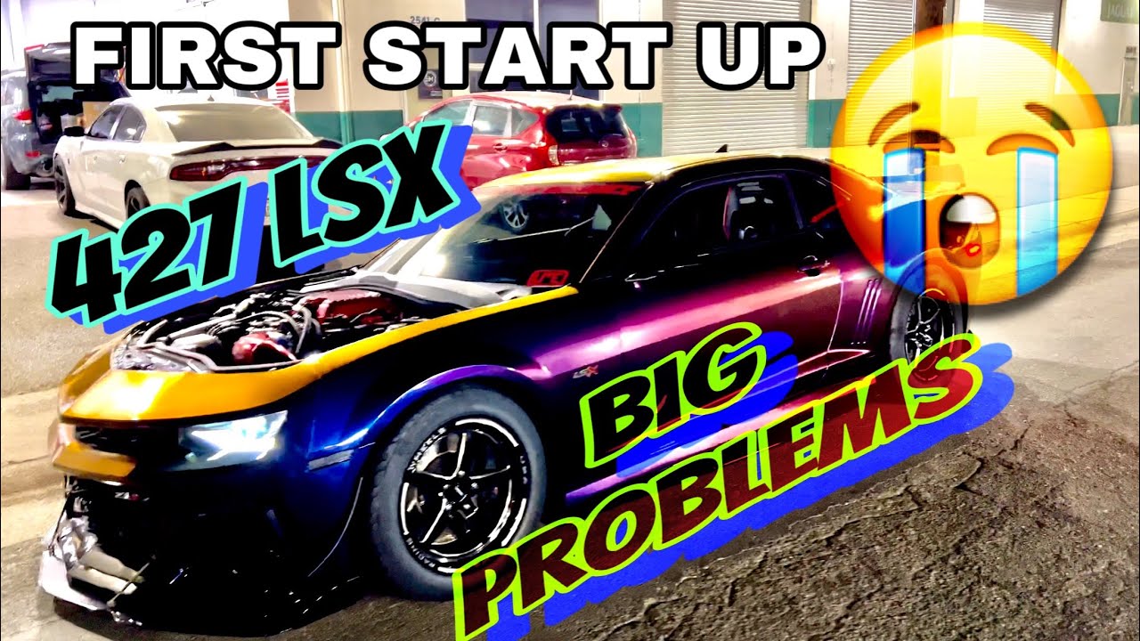 FIRST START UP CAMMED 427 LSX/ 1100 RWHP GOAL/ KONG 2650/ AT OVERKILL ...