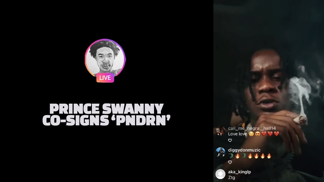 Prince Swanny Co-Signs PNDRN Latest Single "Leh We Go" 🔥🇻🇮 - YouTube