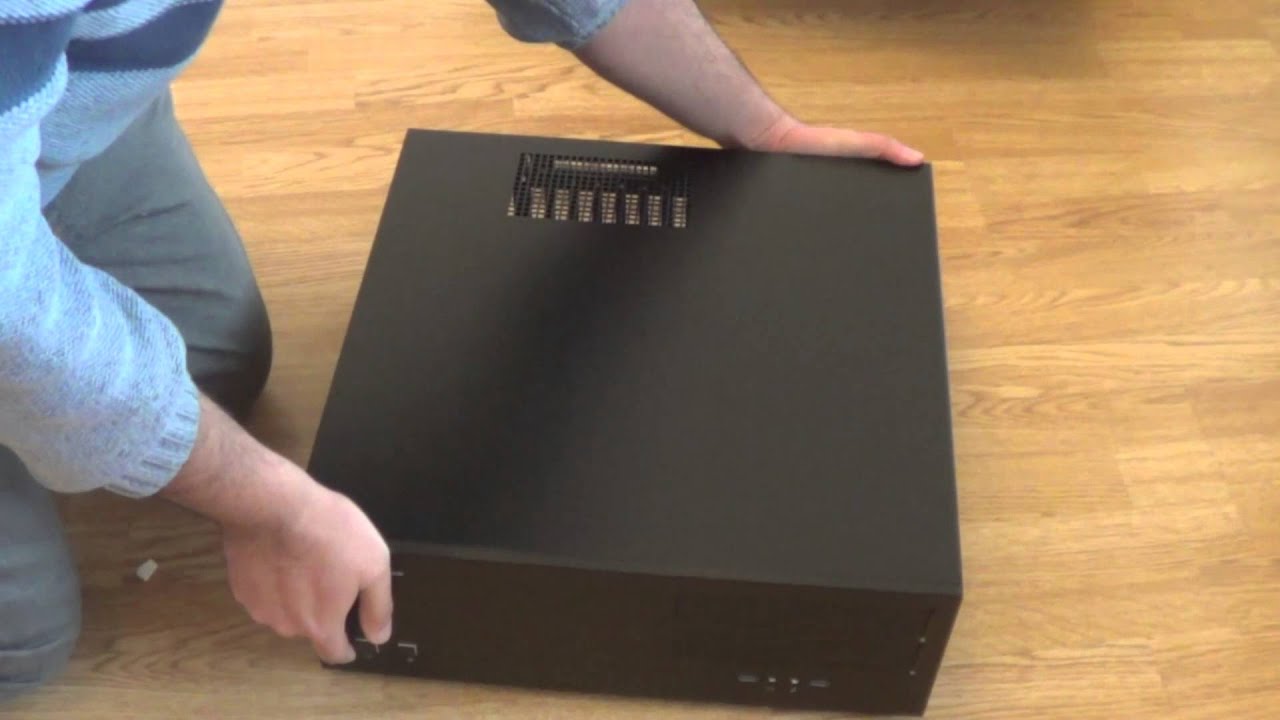 Silverstone Grandia GD08 Gaming HTPC Case Unboxing & Initial ...