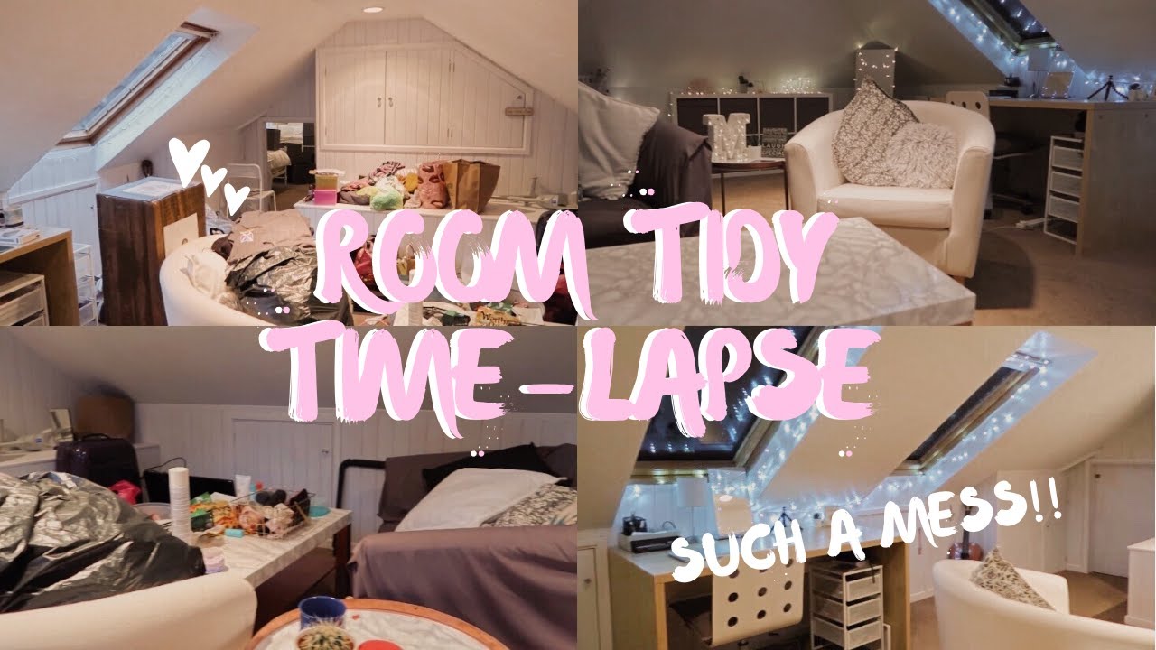 Room Tidy Time-Lapse - YouTube