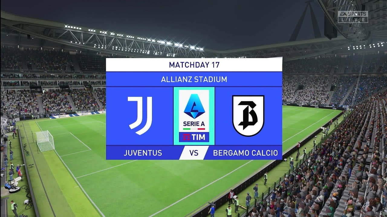 Fifa 23 Juventus Vs Atalanta Serie A Full Match Youtube