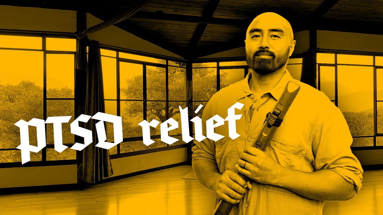 Marine veteran healing PTSD with flute — music therapy for mental ...