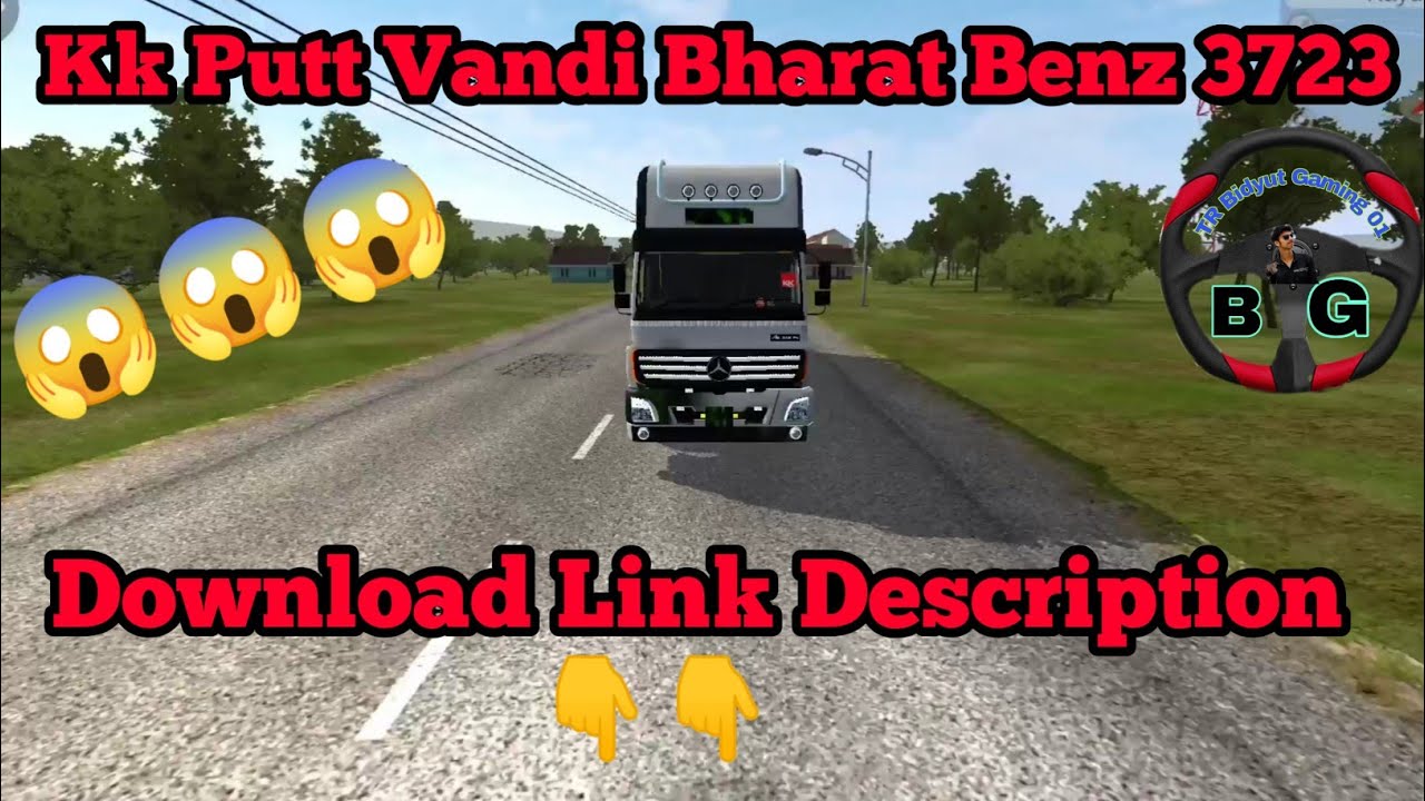 Bus Simulator Indonesia || Kk Putt Vandi Bharat Benz 3723 || Download ...
