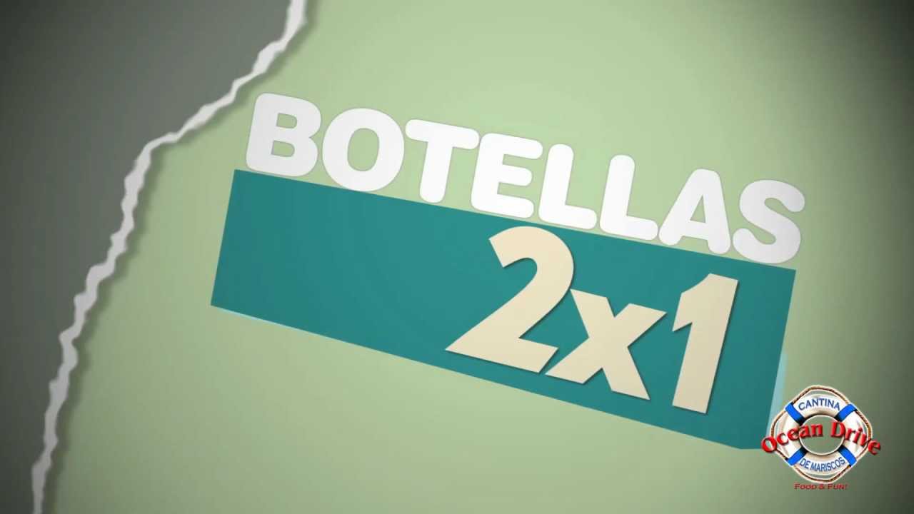 OCEAN DRIVE BOTELLAS 2X1 MIÉRCOLES Y JUEVES - YouTube