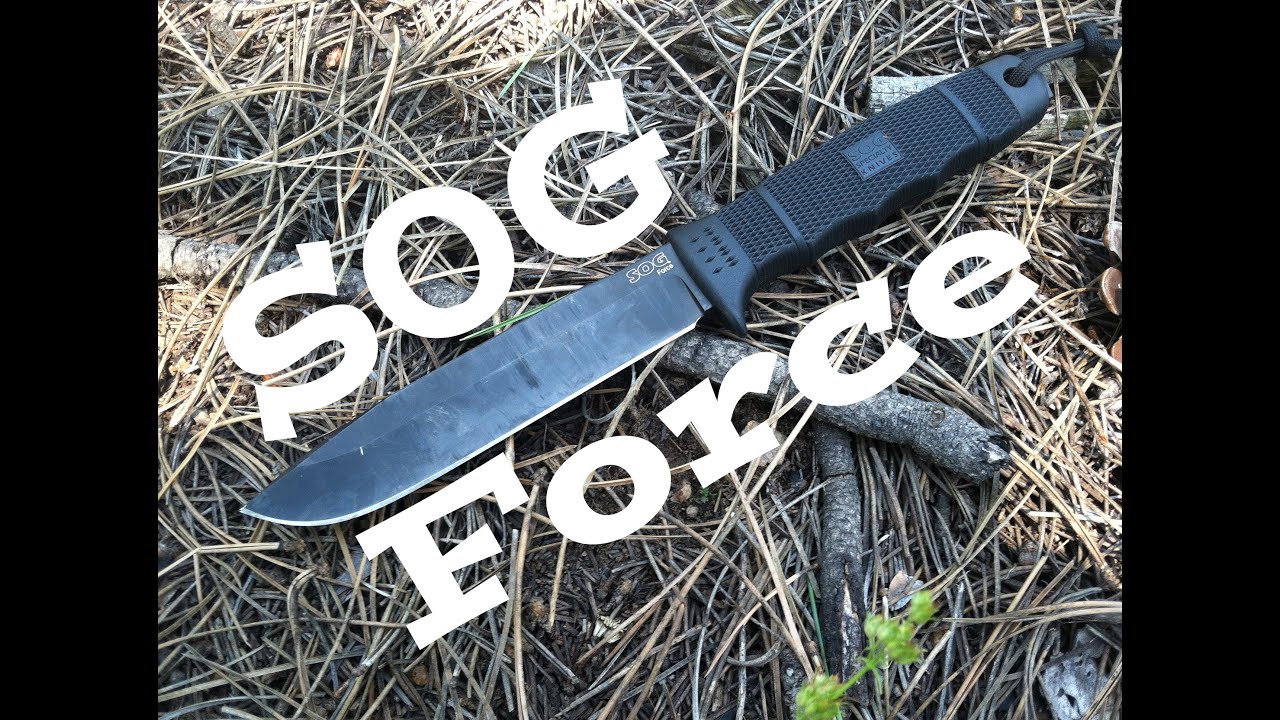 SOG Force Knife Review: The Tank - YouTube