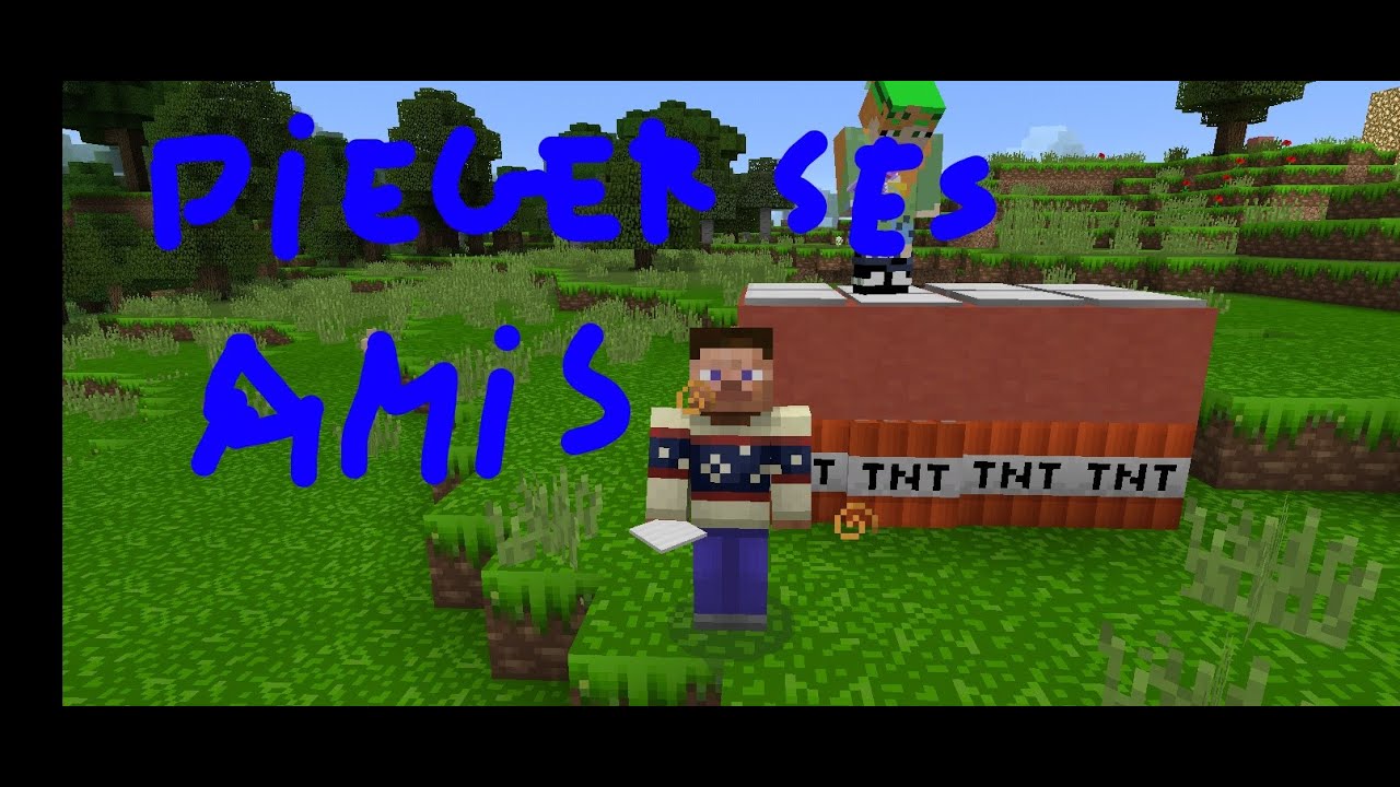 Comment piger ses amis sur Minecraft - YouTube