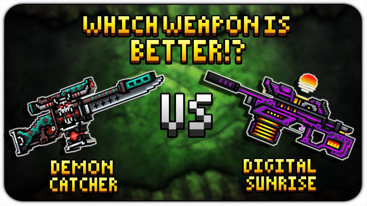 Pixel Gun 3D - Demon Catcher VS Digital Sunrise - YouTube