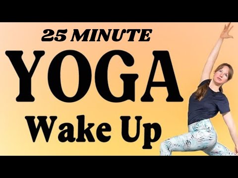 25 min Morning Yoga Stretch To Gently Wake Up & Energize (INTERMEDIATE ...